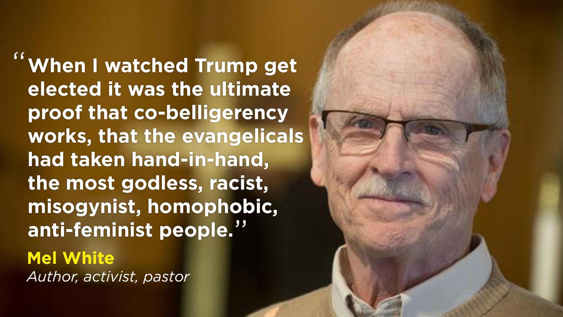 Rev. Dr. Mel White: Clergyman, Author, Activist mel_article_on ...